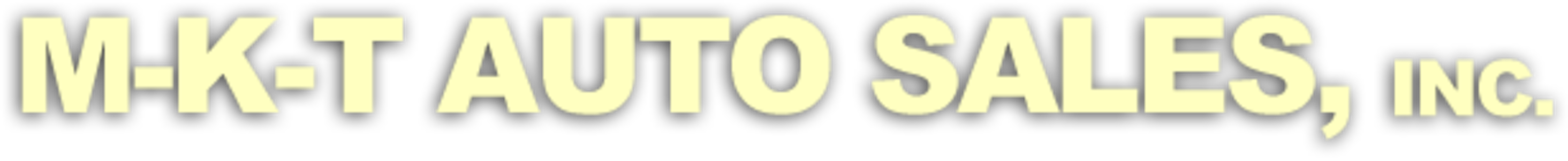 Credit Application - M-K-T Auto Sales, Inc.
